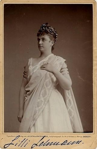 Lilli Lehmann (1848-1929) – Mahler Foundation