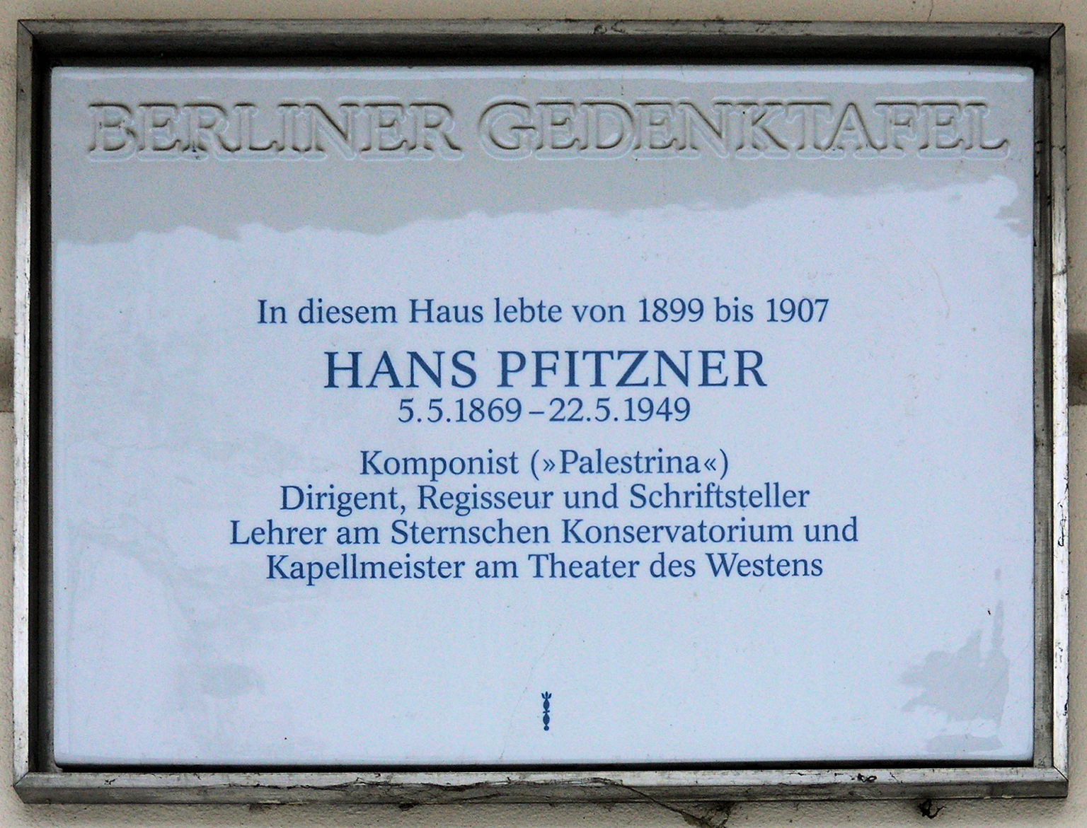 Hans Pfitzner (1869-1949) - Mahler Foundation