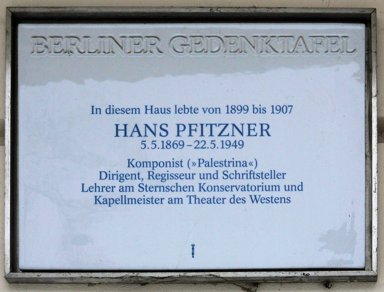 Hans Pfitzner (1869-1949) - Mahler Foundation